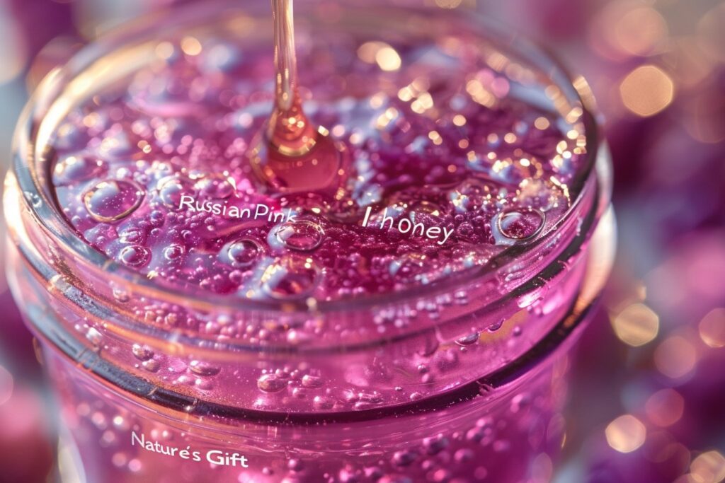 Les bienfaits incroyables du miel rose de Russie